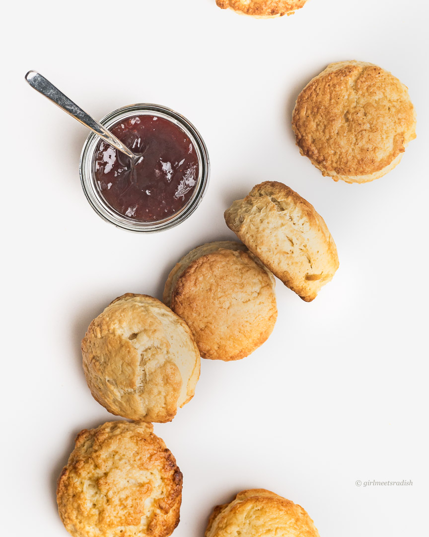 Vegan Biscuits - girl meets radish
